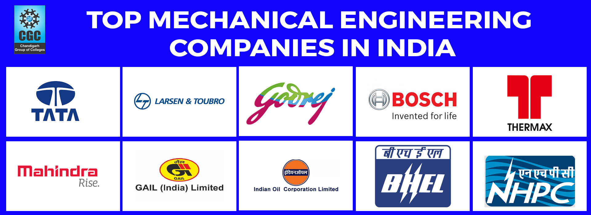 TOP MECHANICAL ENGINEERING COMPANIES IN INDIA TOP MECHANICAL ENGINEERING COMPANIES IN INDIA